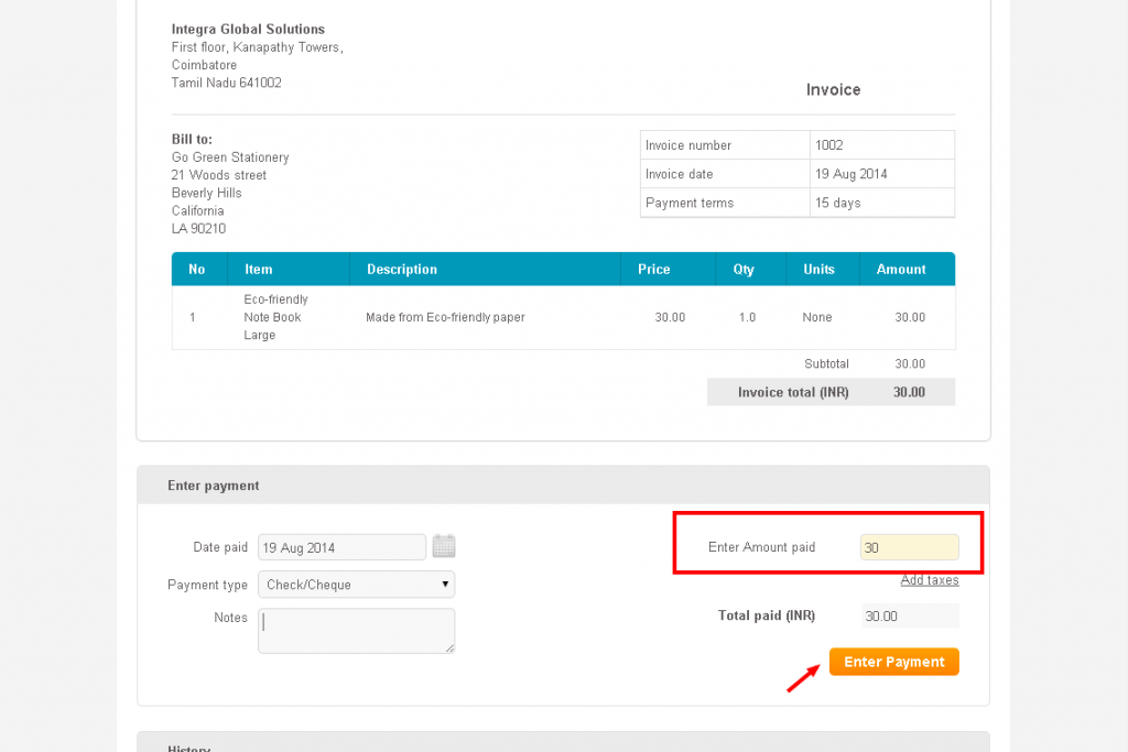 How do I create an invoice – Handdy Invoice Help and Support